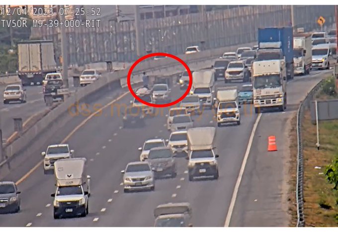 ระวังสิ่งของตกหล่น ถนนวงแหวนตะวันออก (ทล.9) : Longdo Traffic